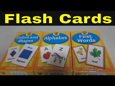 Brighter Child Flash Cards Review-Teach The Alphabet, Shapes, And More