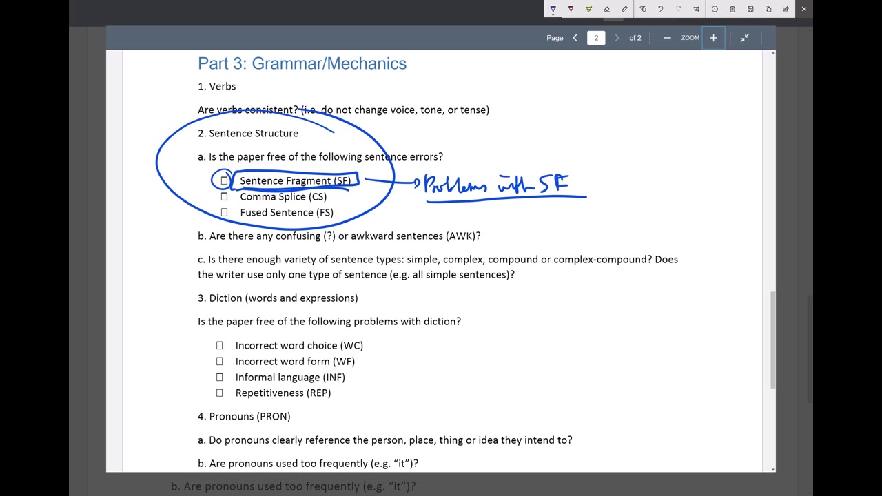 Link 1 - Part 2 - How to Proofread for Errors