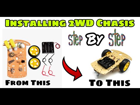Step-by-Step Guide: Assembling a 2WD Robot Smart Car Chassis Kit (No Arduino Uno Required)