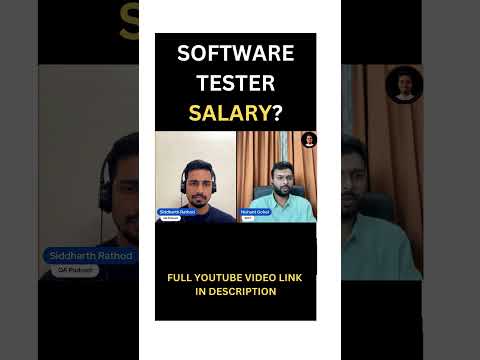 How Much Can You Earn As A Software Tester | QA Engineer Salary #shorts #salary #softwaretesting