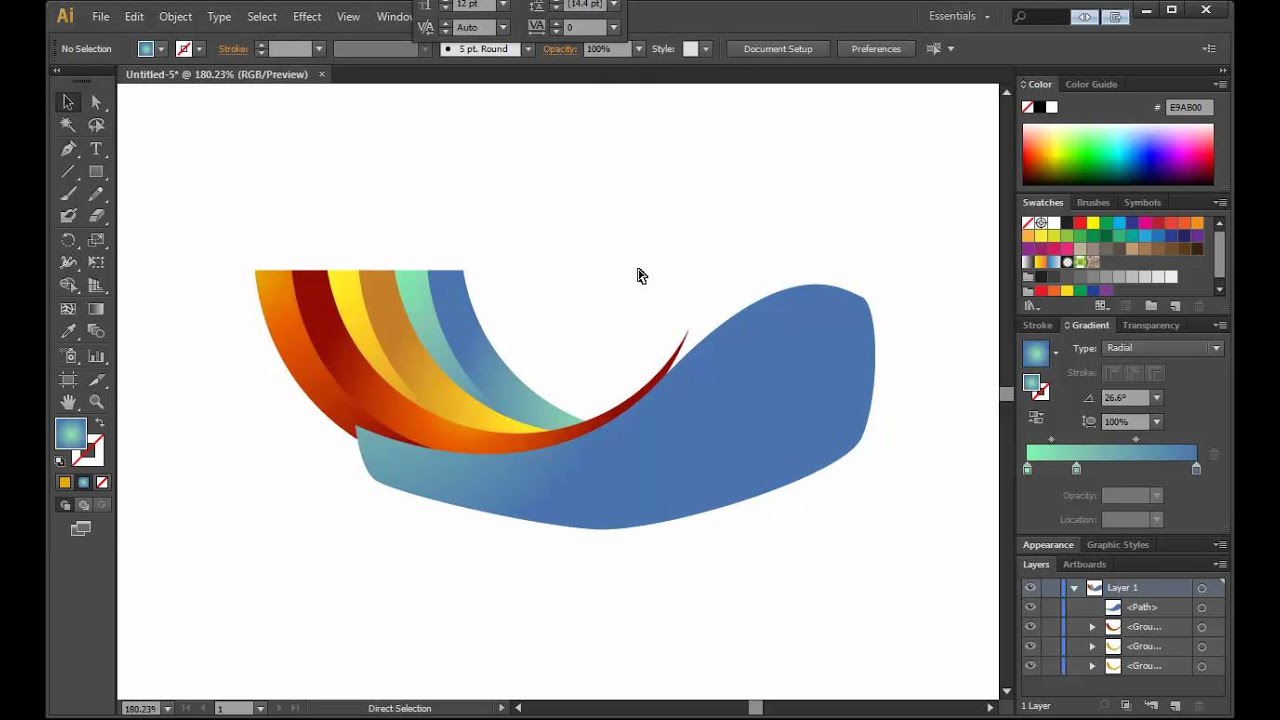 Illustrator CS6 Logo Design Tutorial - Archfold