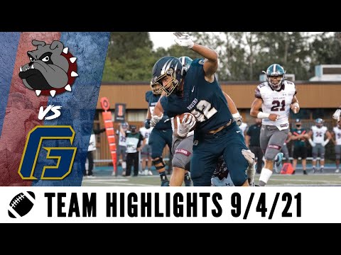 George Fox vs. Redlands Team Highlights // D3 Football 2021
