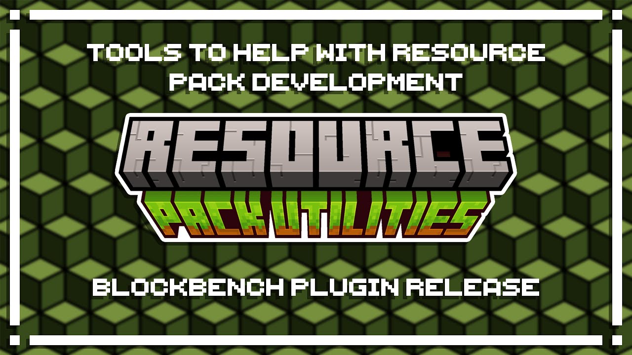 Resource Pack Utilities - Tools to assist with resource pack development! [Blockbench Plugin]