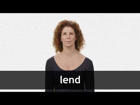 LEND - Definition & Translations | Collins English Dictionary