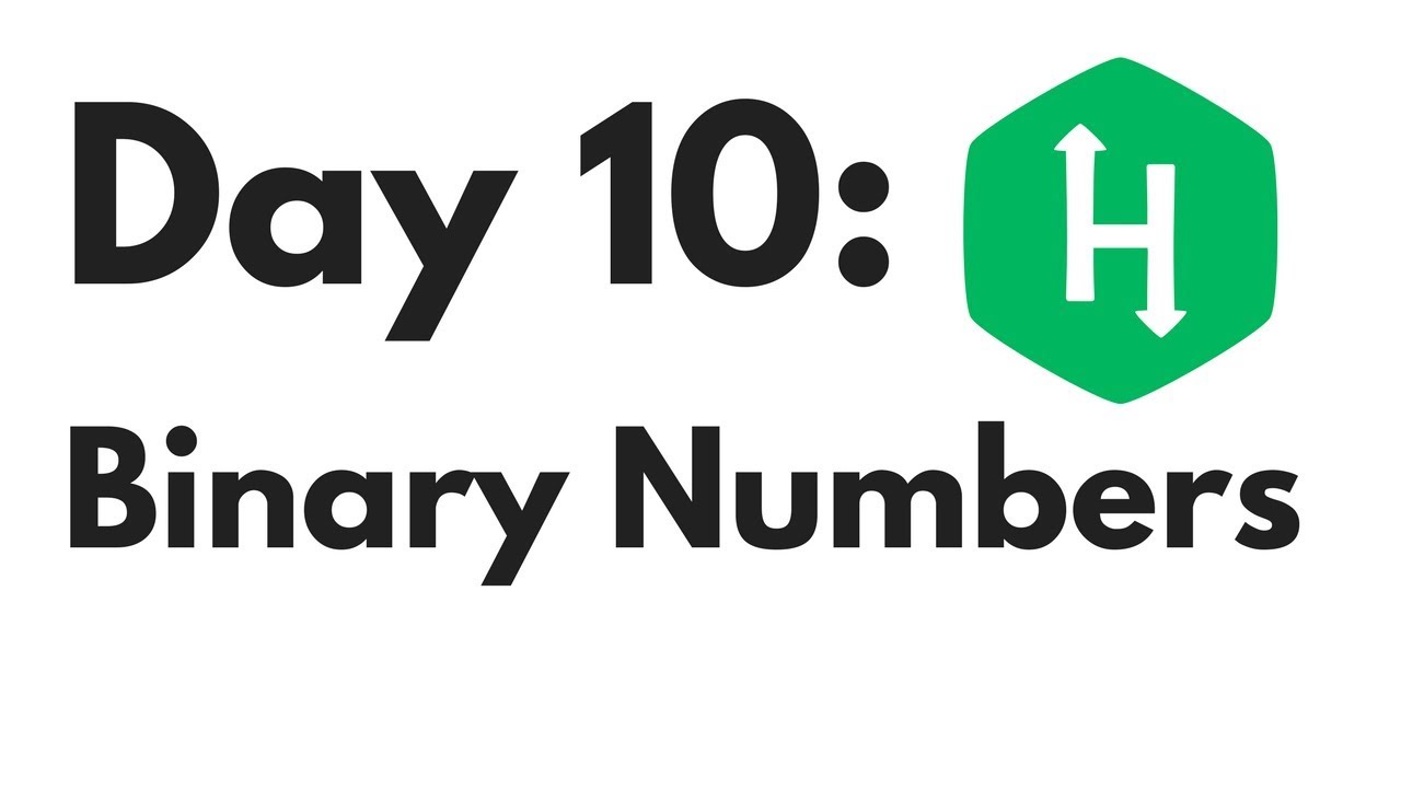 HackerRank Day 10: Binary Numbers | Python