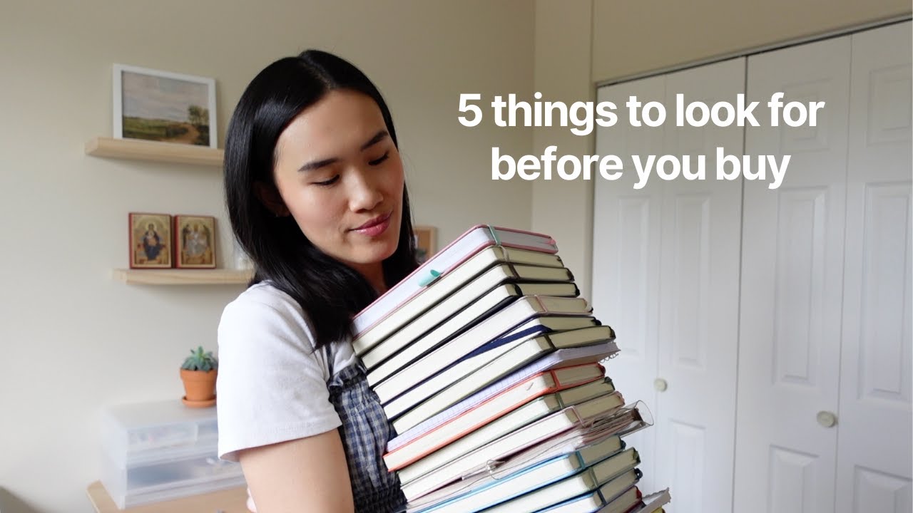 Here's how to choose the perfect bullet journal notebook