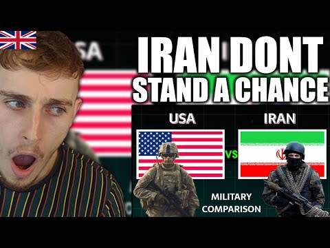 Brit Reacts to USA vs Iran Military Power Comparison