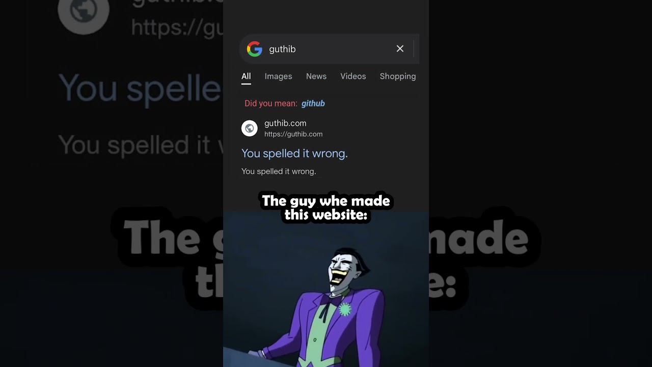 Bro bought a domain for this 💀