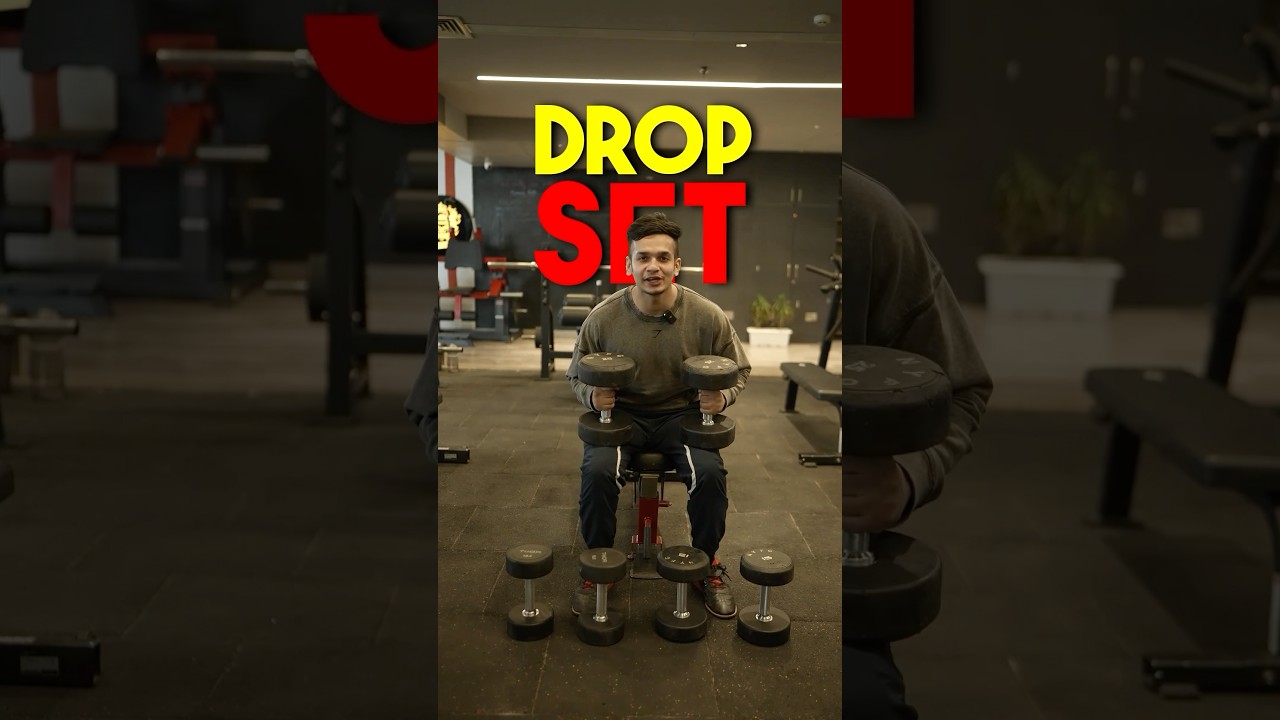 Drop sets benefits? #exercise