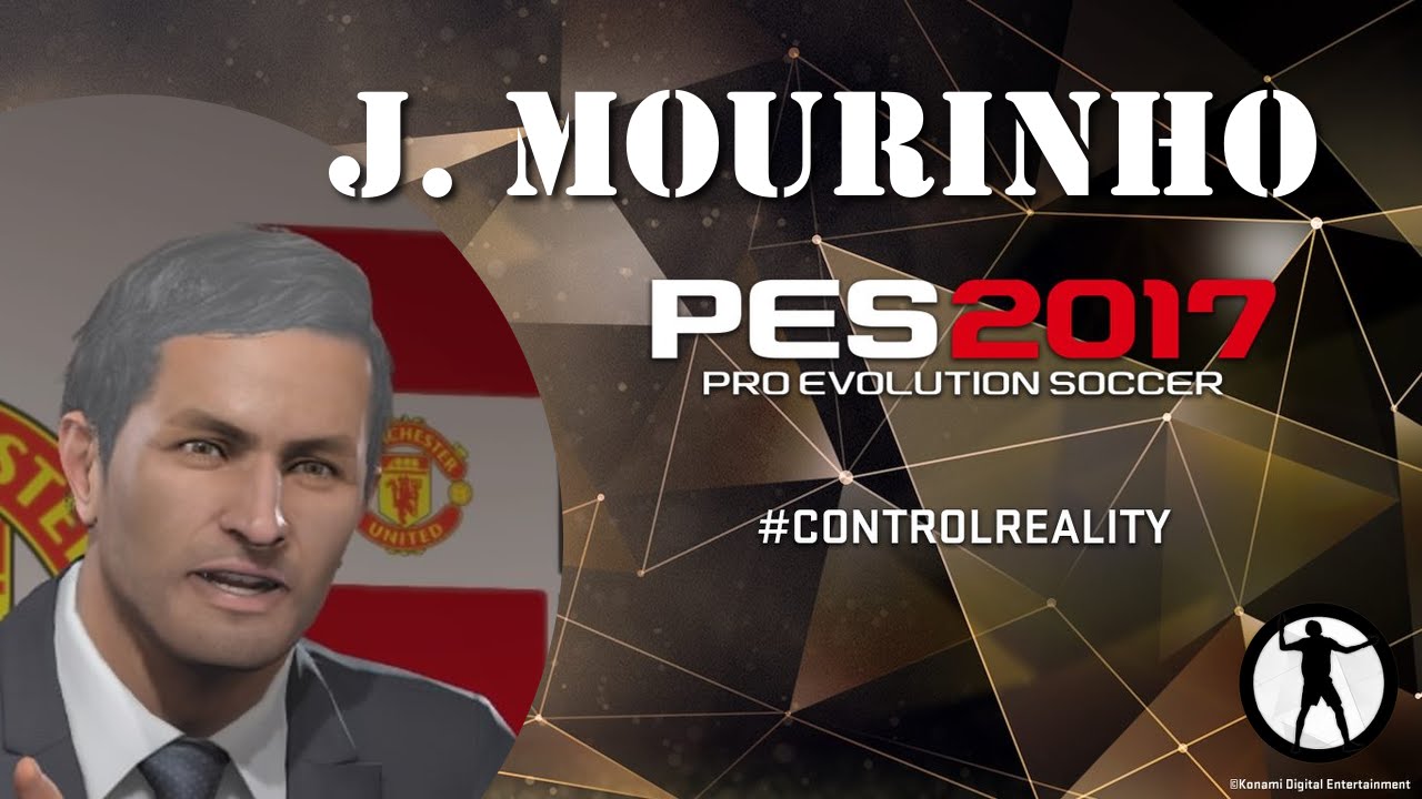 How to create the face of José Mourinho in PES 2017 (FAST)
