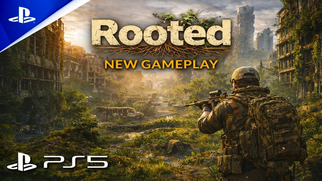 Rooted First Look Gameplay like Rust