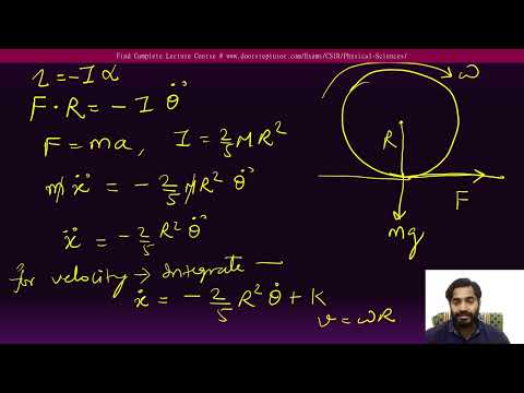 Rigid Body Dynamics Moment of Inertia Tensor Video Lecture - CSIR NET Crash Course for Physical ...