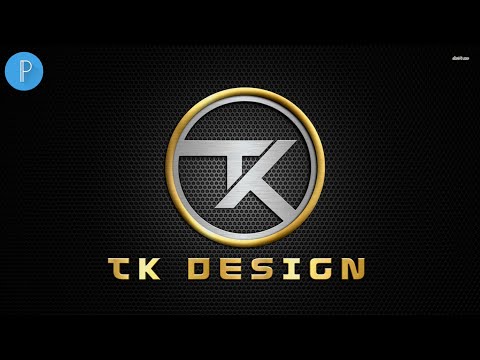 T K texture 3D logo design on android - Pixellab[Vandy Design]