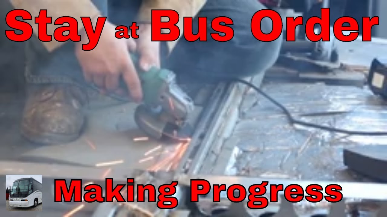 Making Progress on our DIY MCI Bus Tinyhouse Conversion