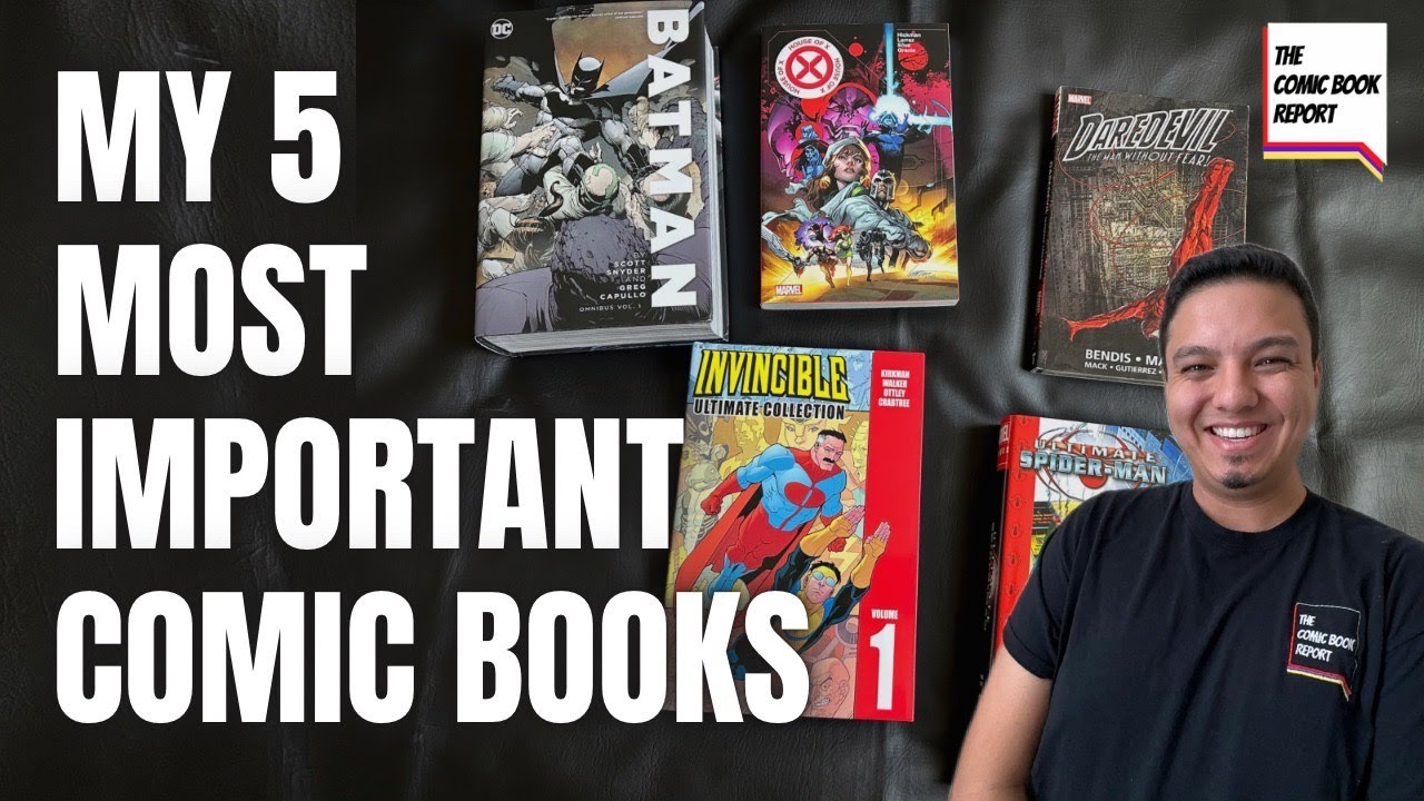 My 5 Most Important Comic Books | The Five Comic Challenge!