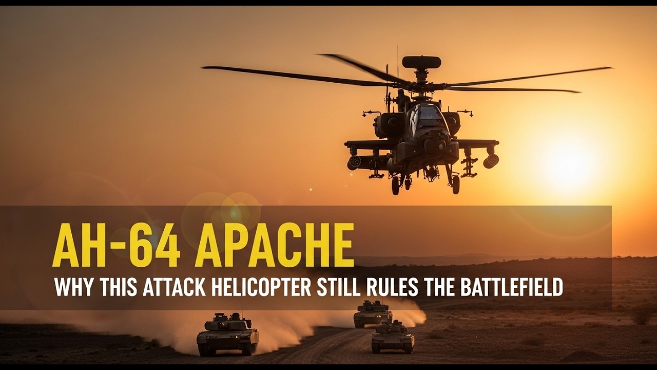 AH-64 Apache | Why This Attack Helicopter Still Rules the Battlefield