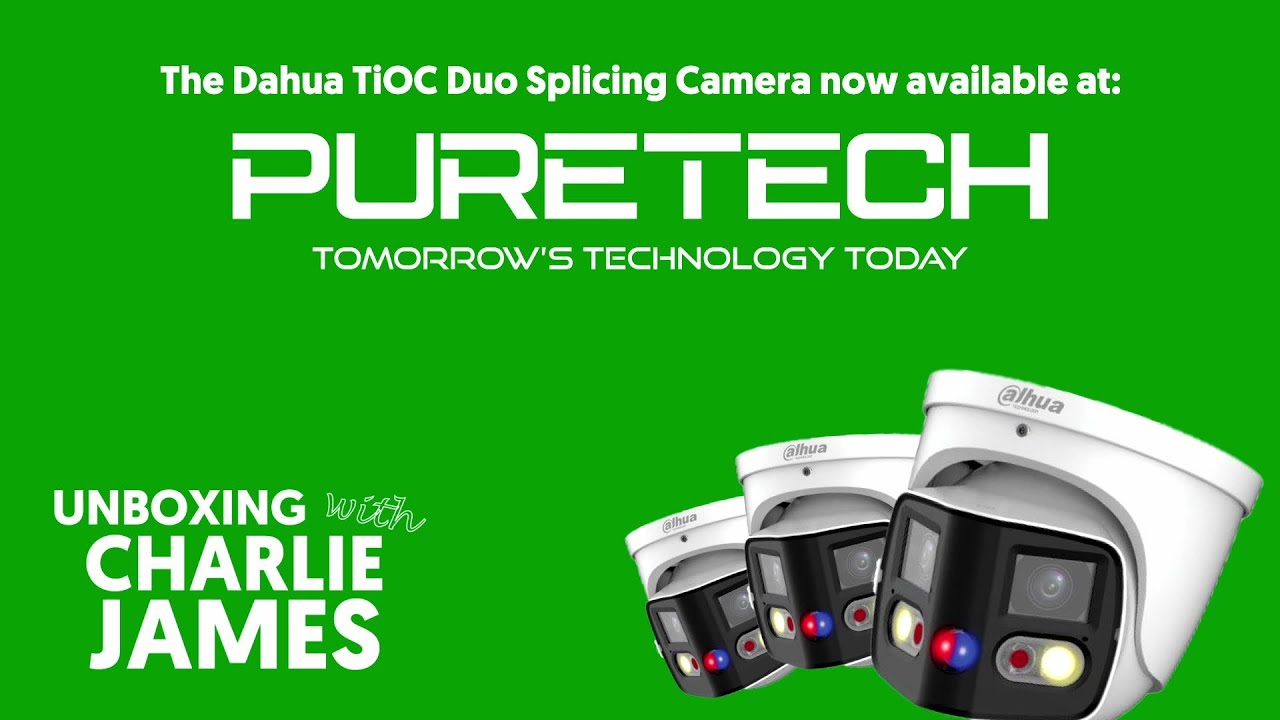 Unboxing with Charlie James | Dahua TiOC Duo Splicing Camera