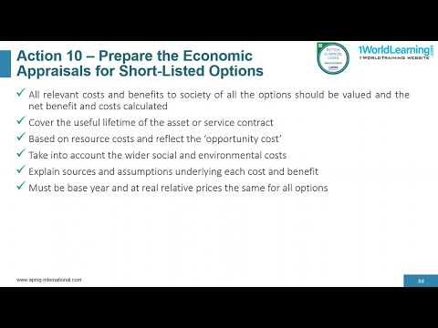 Determining Potential Value for Money | Better Business Cases Practitioner |APMG| 1WorldTraining.com