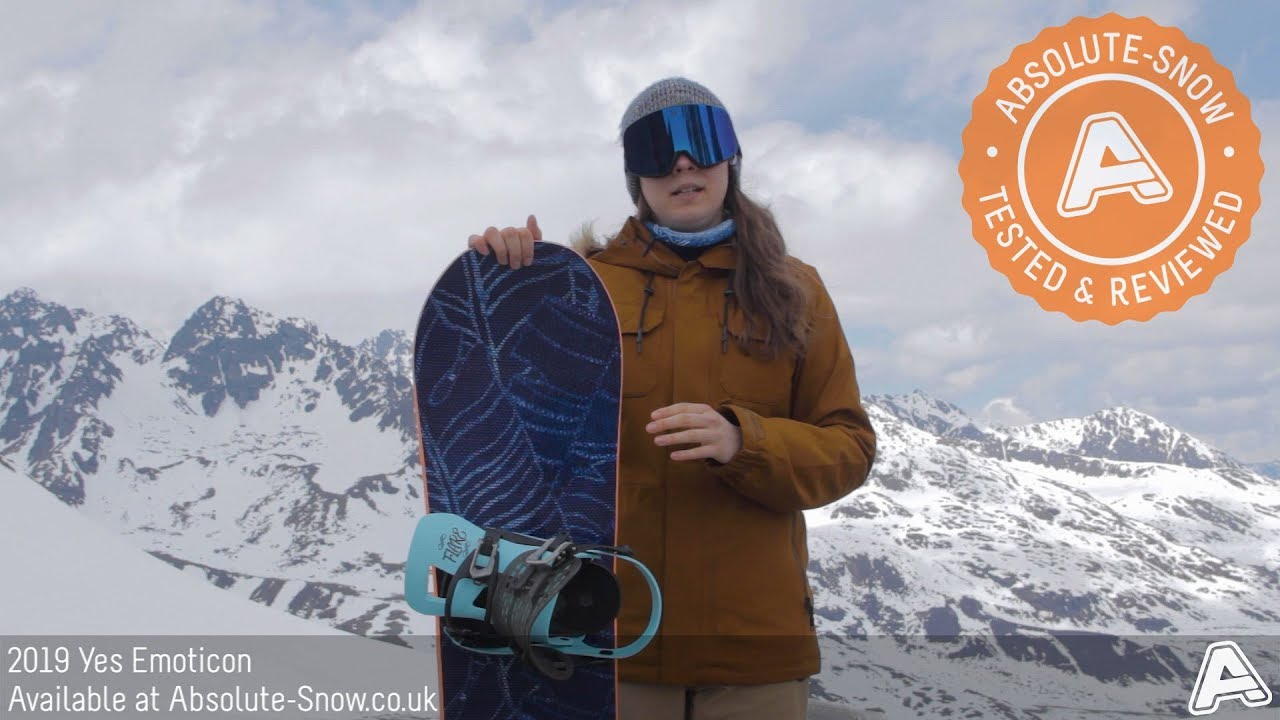 2018 / 2019 | Yes Emoticon Snowboard | Video Review