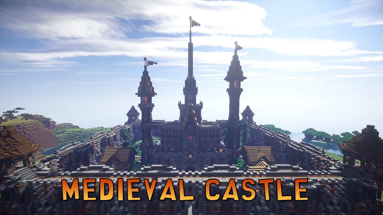 Minecraft - Medieval Castle Spawn/Map [Custom]