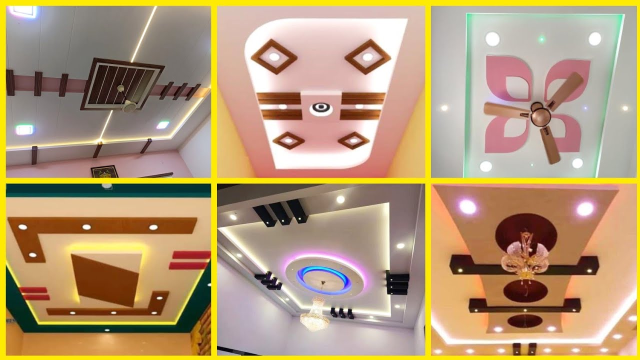 Top 50 Latest Gypsum and POP False Ceiling Designs for 2025