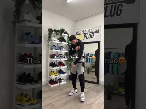PERFECT TECH FLEECE FOR JORDAN 4 MILITARY BLACK