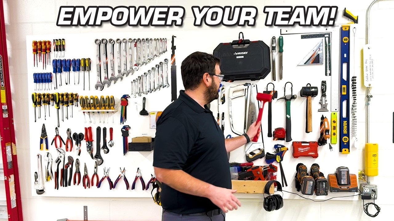 Why Every Print Shop Needs a Tool Wall | FireSprint Tips