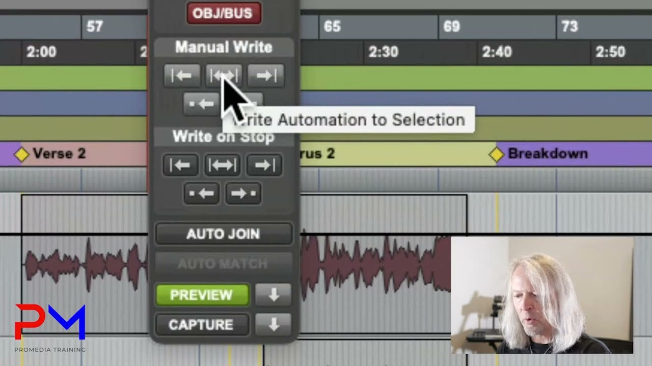Advanced Automation Preview Mode In Pro Tools