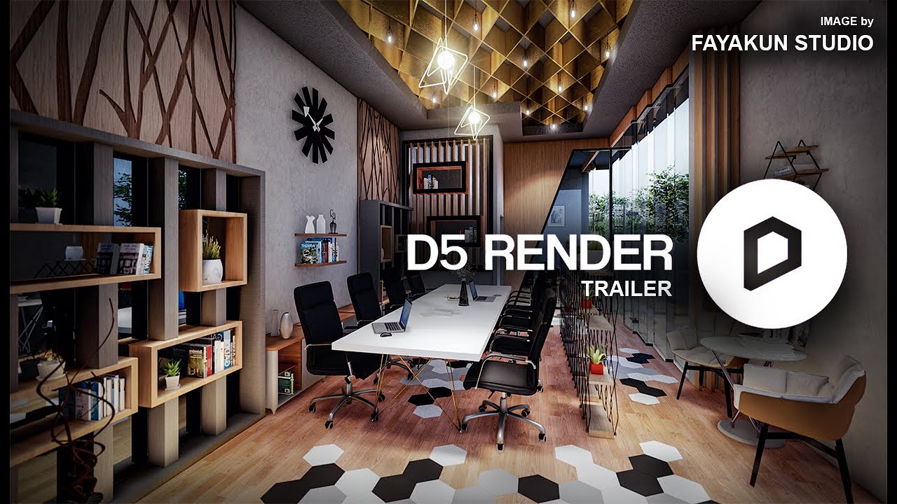 D5 Render - Realtime Raytracing Technology (TRAILER)