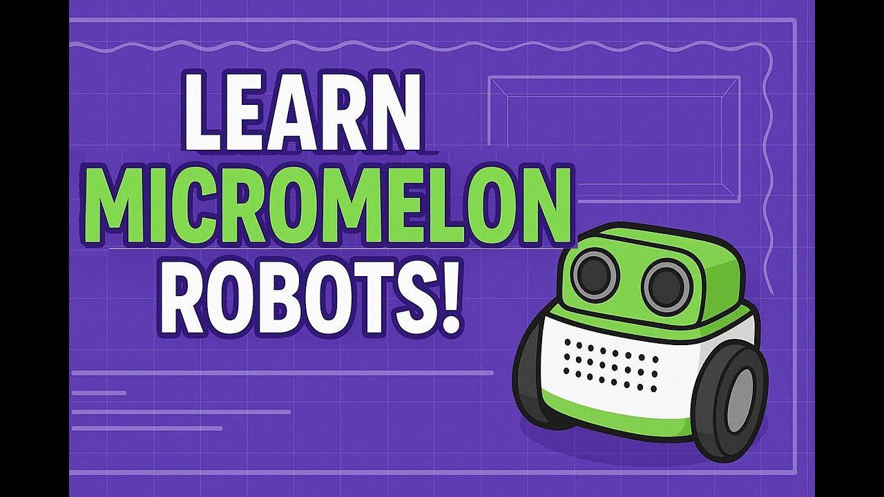 Micromelon Robot Programming Ultrasonic Sensor (Python + Blockly)