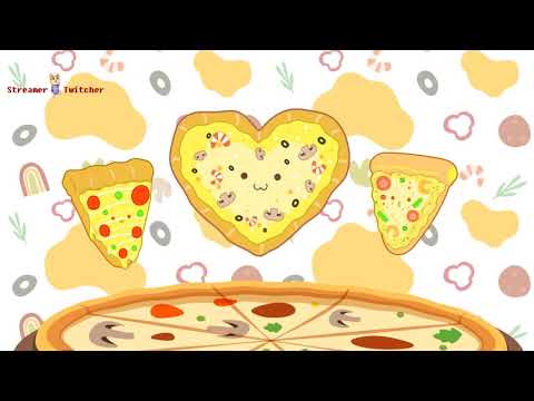 Pizza | Animated Stream Overlays | Twitch Package | Twitch Overlays