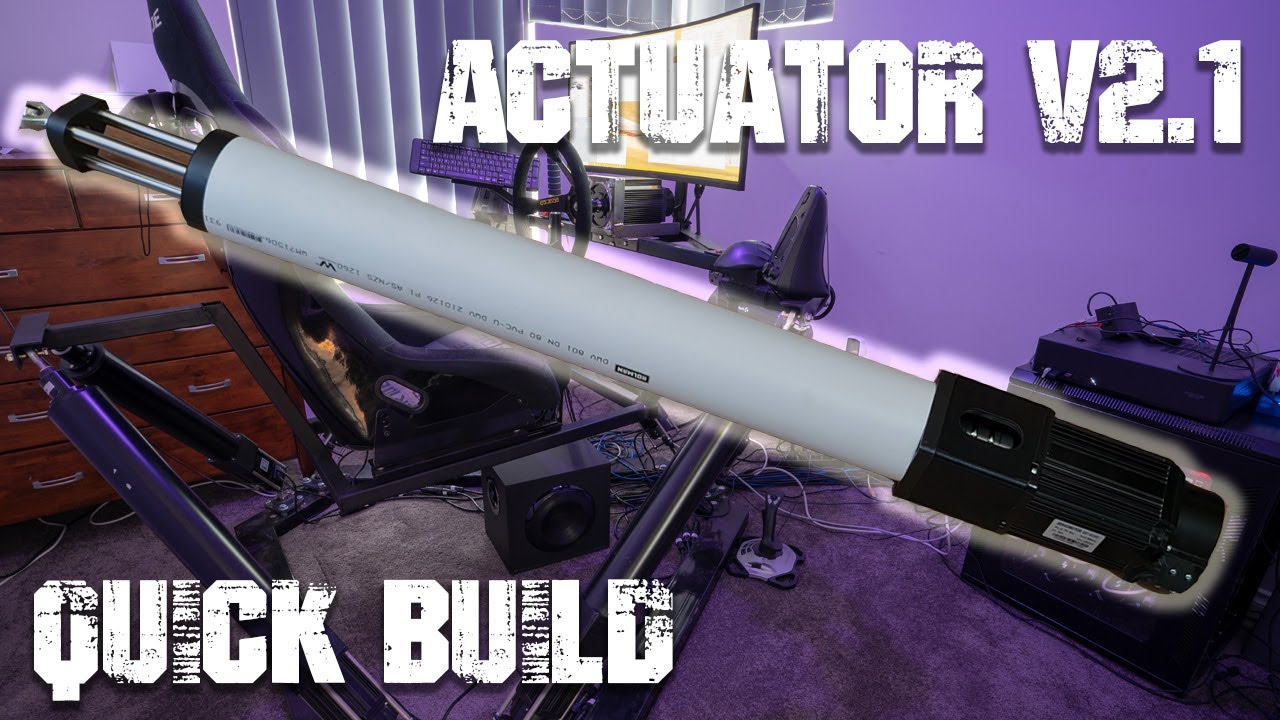 6DOF Linear Actuator Build Video v2.1