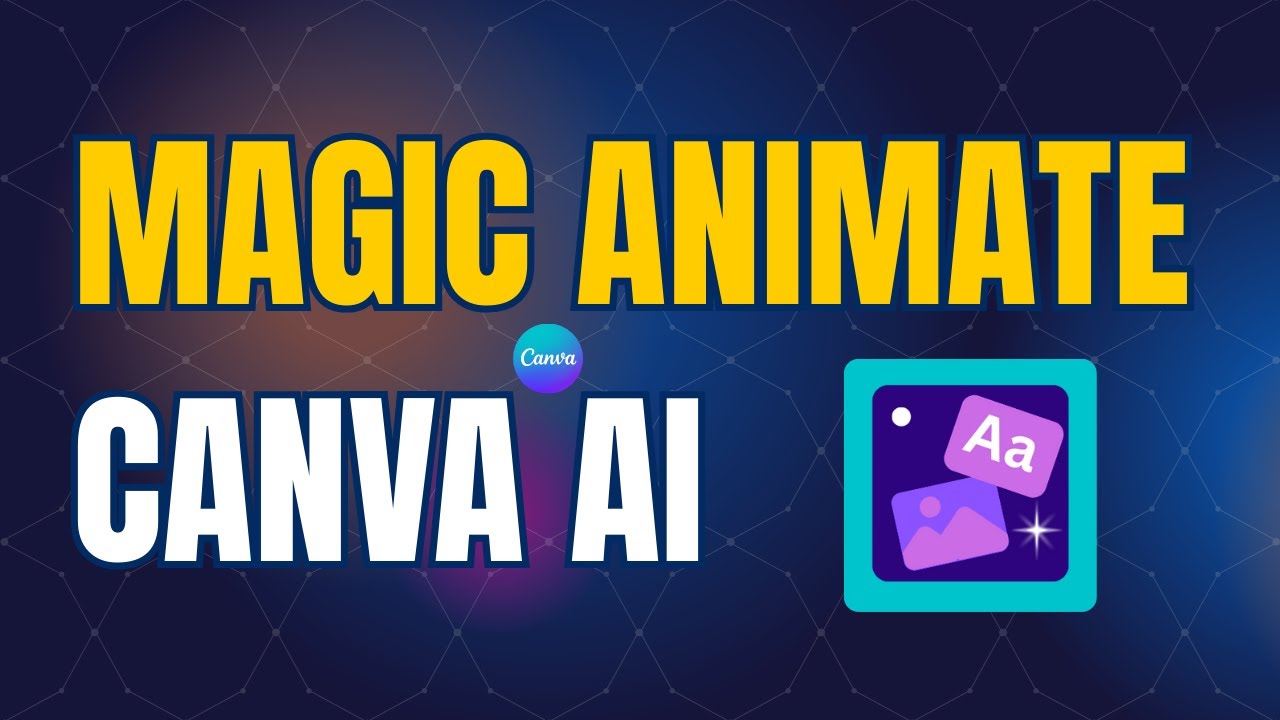 CANVA AI - MAGIC ANIMATE Is Here! Full Tutorial