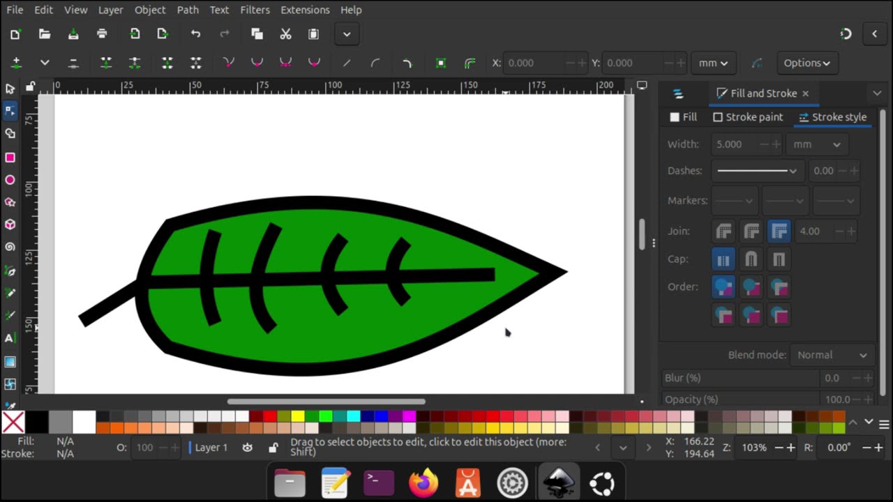 Inkscape Beginner Tutorial 2: Pen Tool