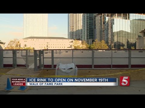 Outdoor Skating Rink Construction Begins In Nashville