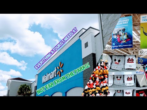 CLOSEST WALMART TO DISNEY (has everything a tourist needs)