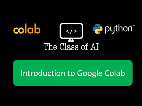 #Introduction to #Colab (Google Colab)