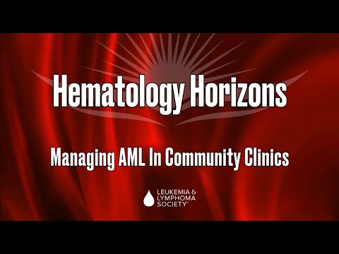 Hematology Horizons: Community AML