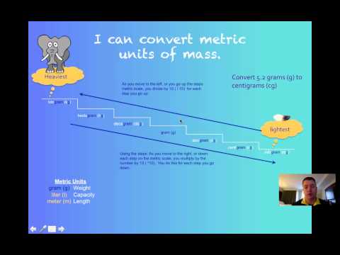 Lesson 8.3 Converting Metric Units of Mass
