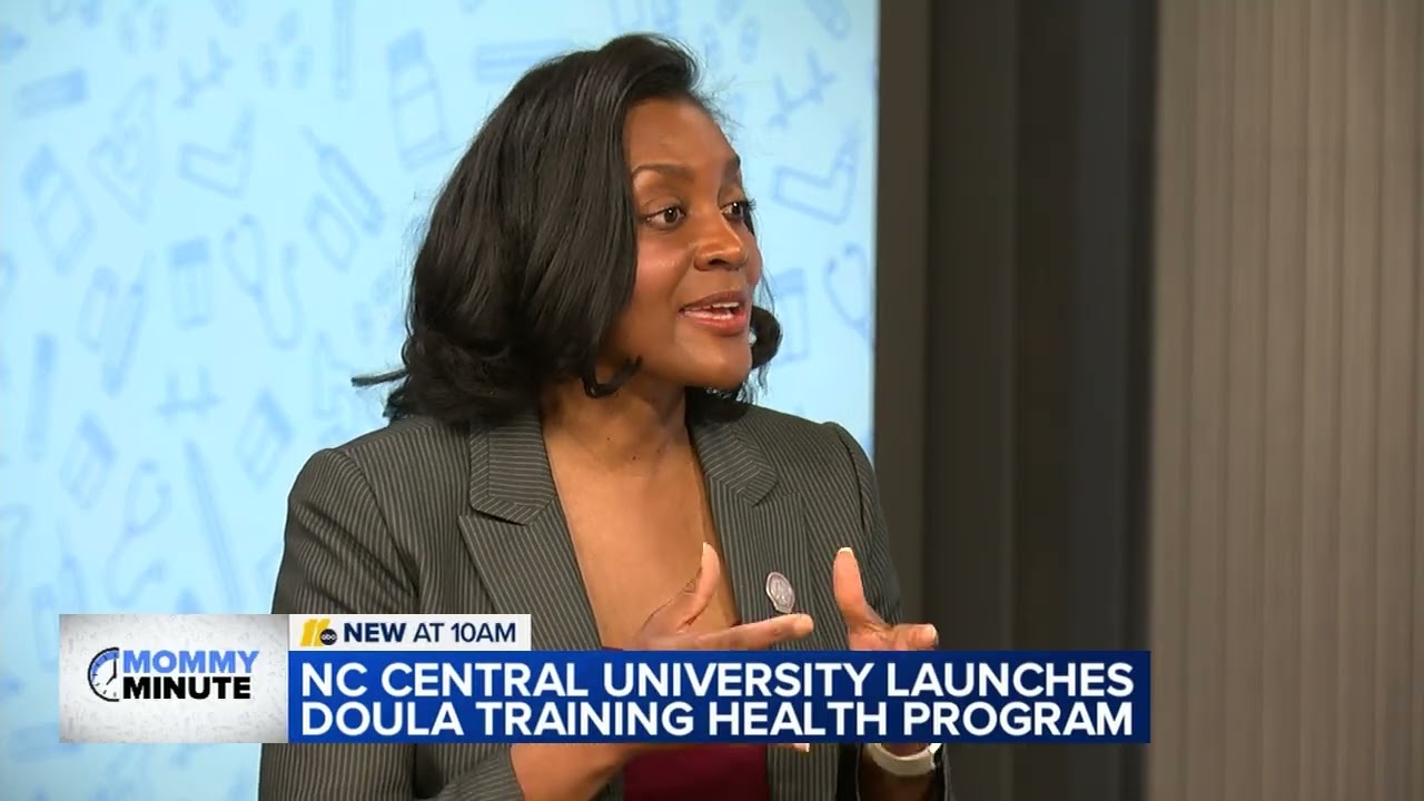 #NCCUCommunity | ABC11 Mommy Minute featuring NCCU’s Community-Based Doula Program.