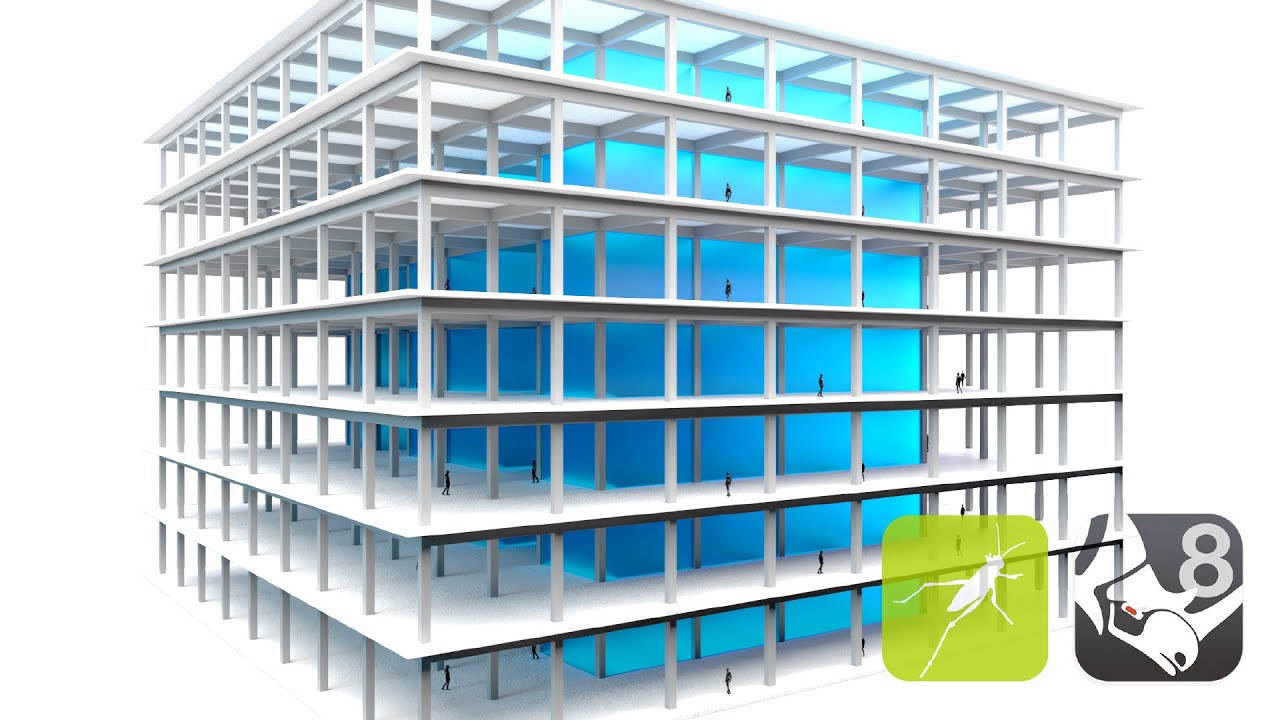 Parametric Architecture Tutorial: Building Design Development Script Grasshopper for Rhino