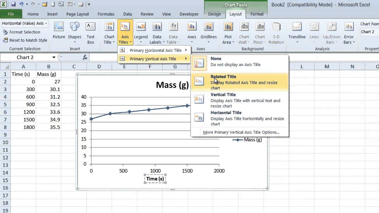 Class Tutorial 01 - Make Scatterplot in Excel