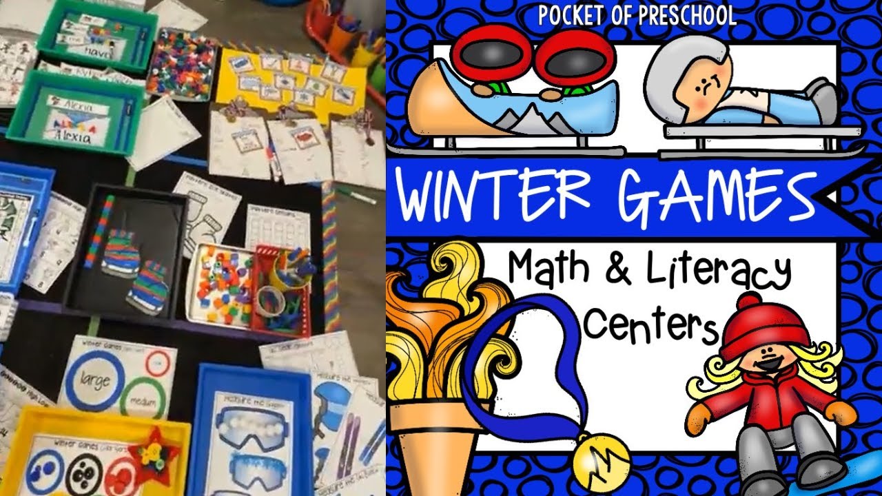 Winter Olympics Math & Literacy Centers Your Students Will Love!