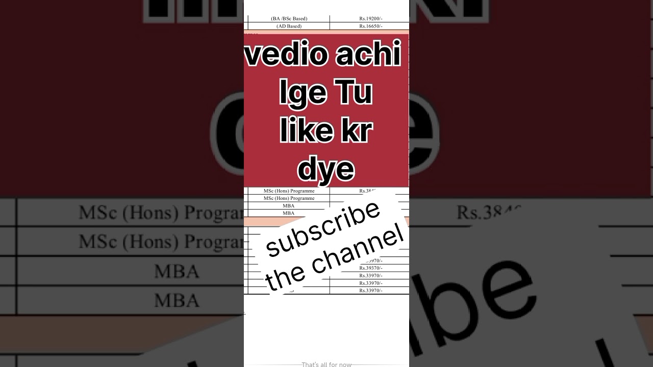 AIOU fee structure spring 2025   |AiOU fee details Matric,I Come, FeA ,BA,MPHil,PHD and diploma .