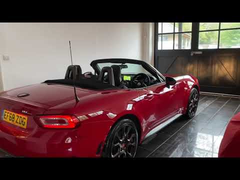 124 Spider Costa Brava Red BOSE