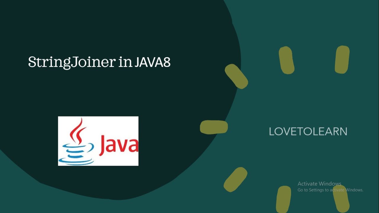 stringjoiner in java8 #java #lovetolearn #lovetolearn #StringJoiner #java8
