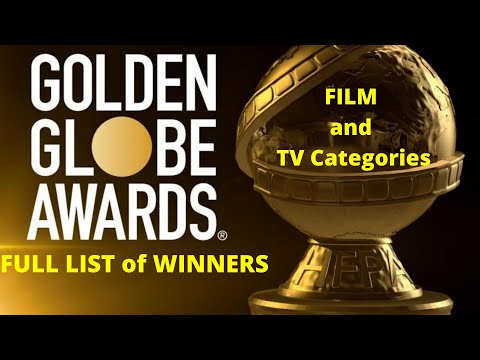 2022 GOLDEN GLOBE AWARDS - FULL LIST OF WINNERS (FILM and TV CATEGORIES)