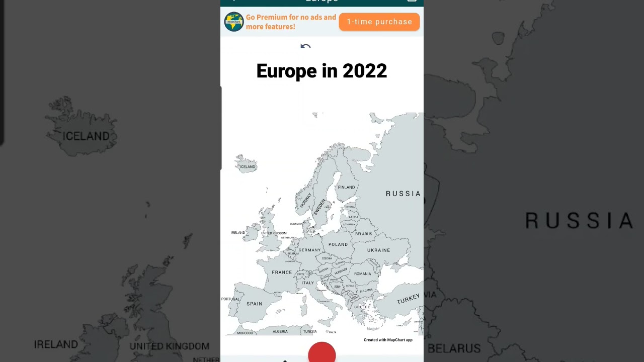 Europe In 50 years #fake #mapchart #map #creating #europe