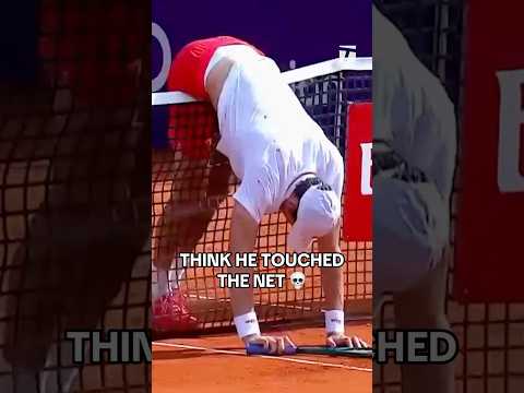 just hanging for a sec π #tennis #atp #funny