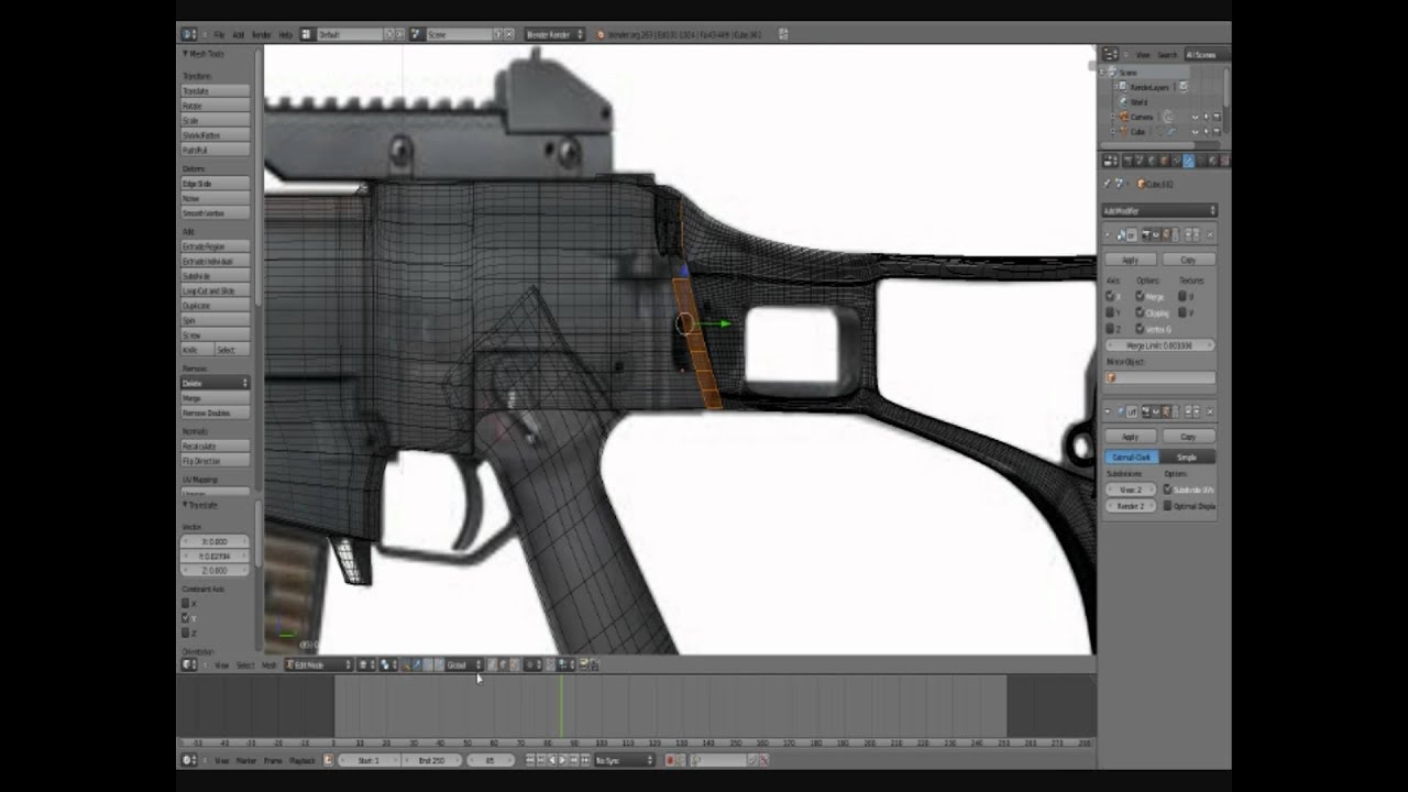 G36C  Speed 3D Modeling